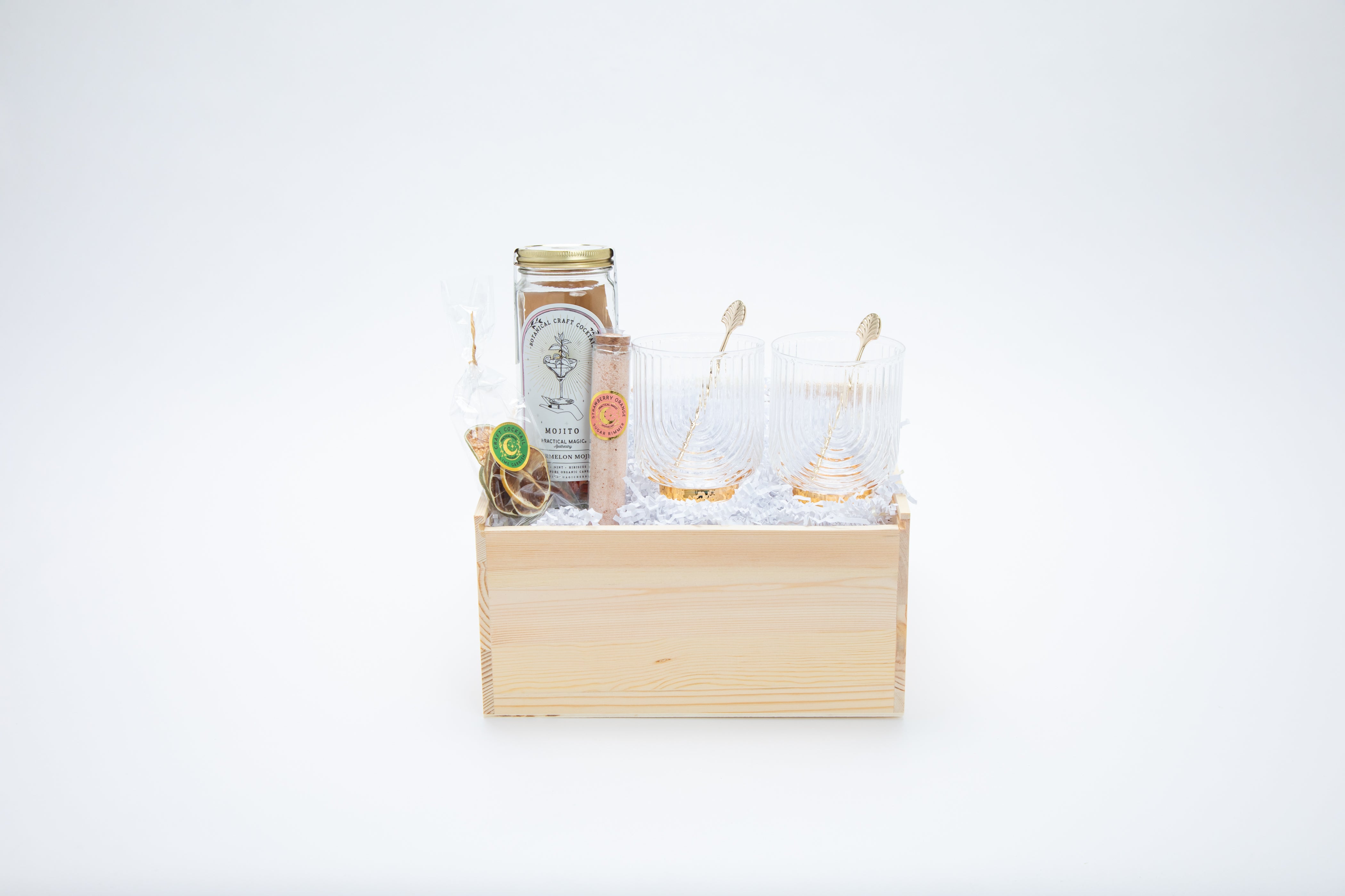 Handcrafted Holiday Cocktail Gift Box - Watermelon Mojito – GoldieBox ...